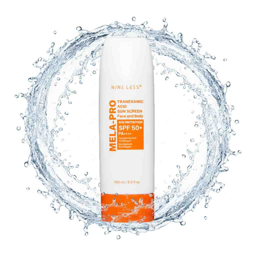 Nineless MELA-PRO Tranexamic Acid Sunscreen SPF 50+ PA++++ 100ml - Glow BD